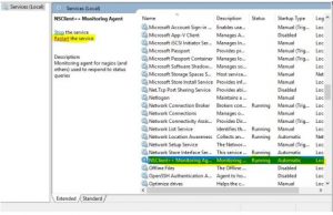 Monitor a Windows service/host from Nagios Core | SupportPro
