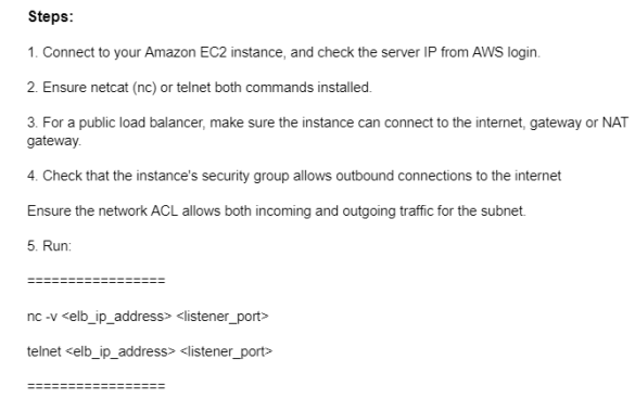 Resolving AWS Elastic Load Balancer (ELB) Errors | Server Management Tips